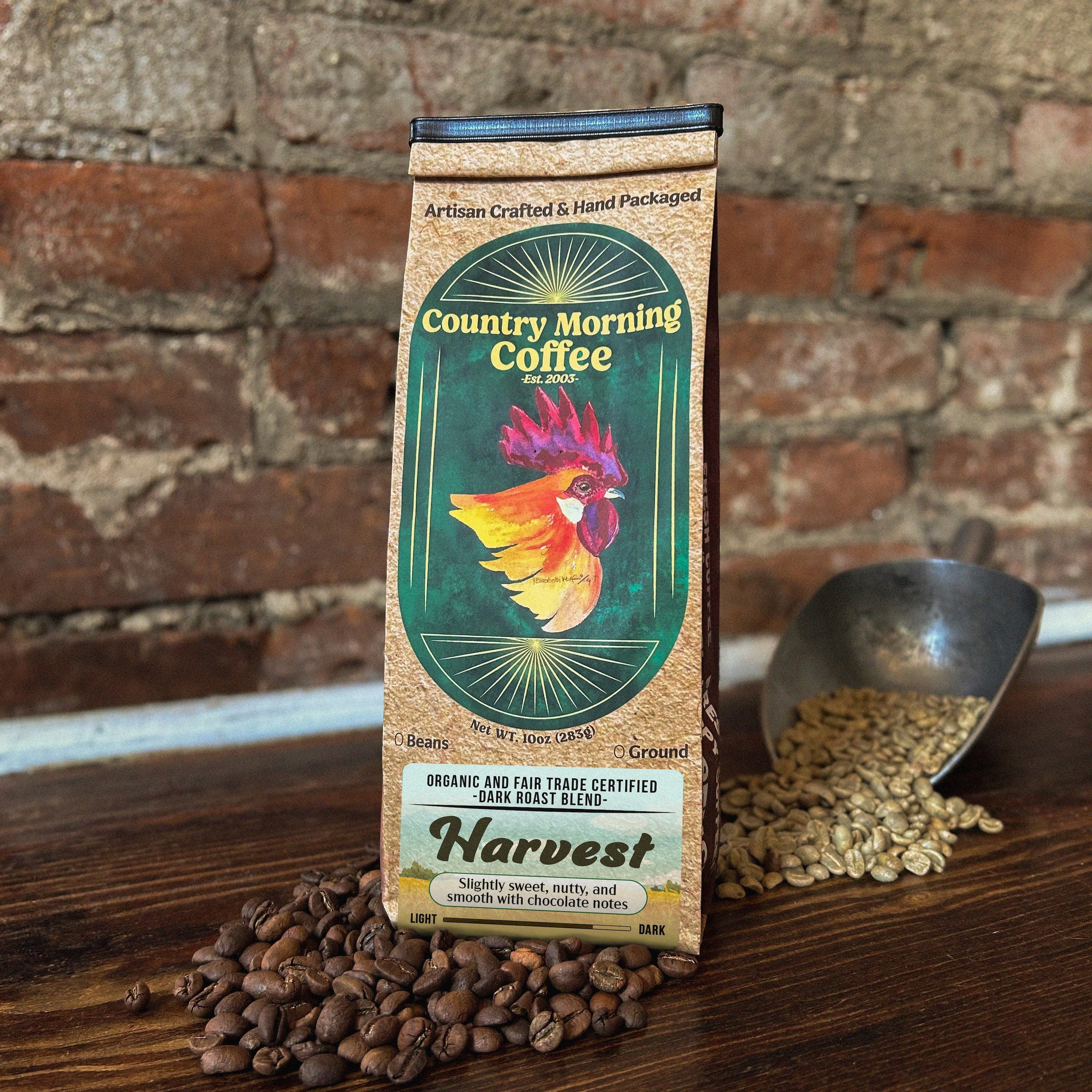 Country Morning Coffee, Small Batch Coffee Roaster, Kewanee IL